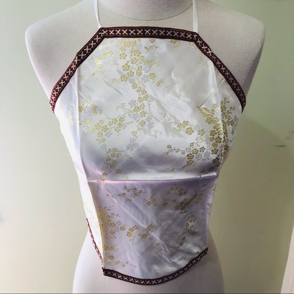 Cheongsams & Qipaos | Newchinese Cheongsam Halter Crop Top | Poshmark